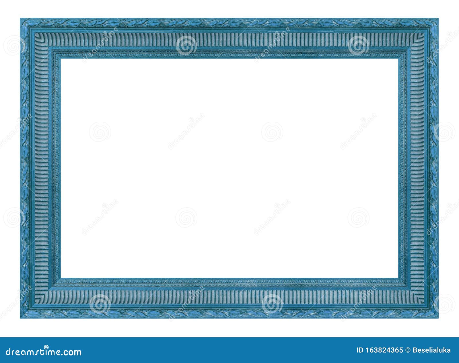 Vintage Blue Frame Royalty-Free Stock Photography | CartoonDealer.com ...