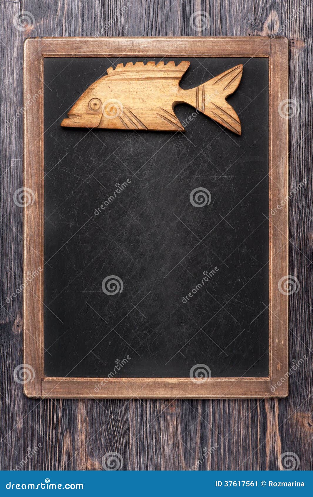 Vintage Board Menu. Seafood. Stock Image - Image of frame, whiteboard ...