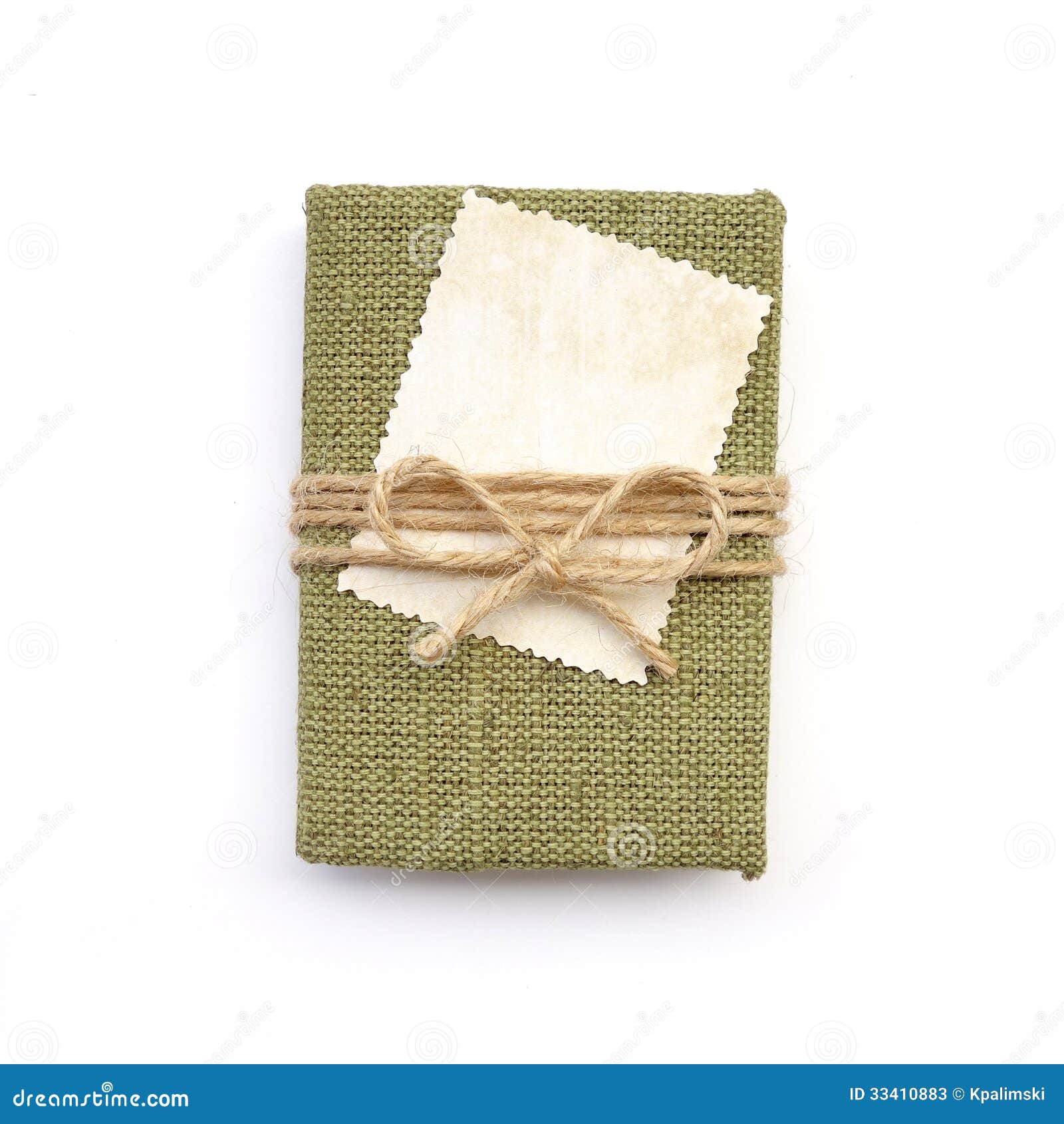 Vintage book cover w bow stock image. Image of canvas - 33410883