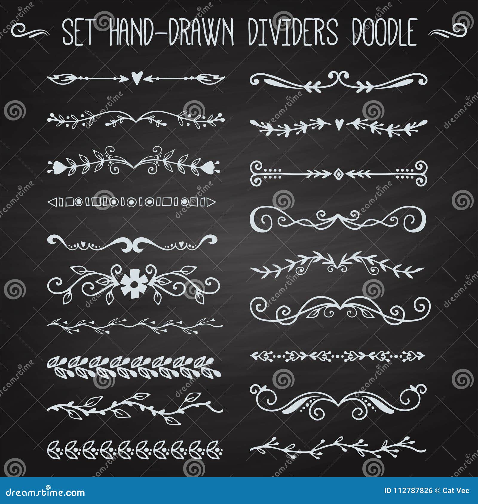 Text Separator Decoratice Divider Book Typography Ornament Design ...