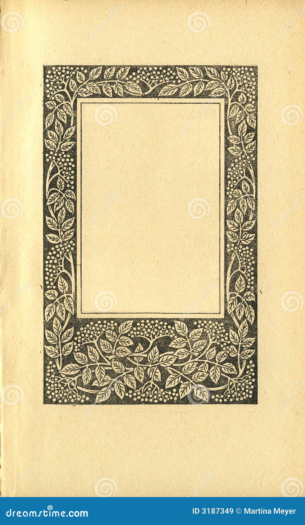 Old Book Page Design