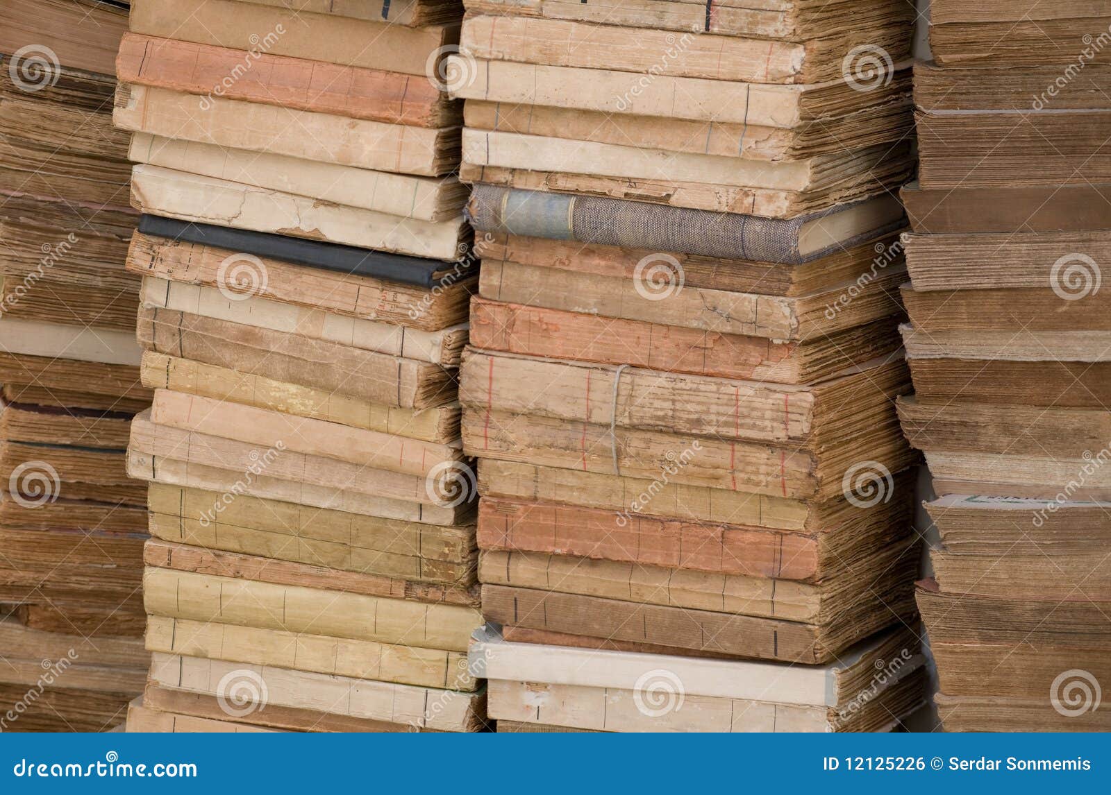 Vintage book wall stock photo. Image of ancient, publication - 12125226