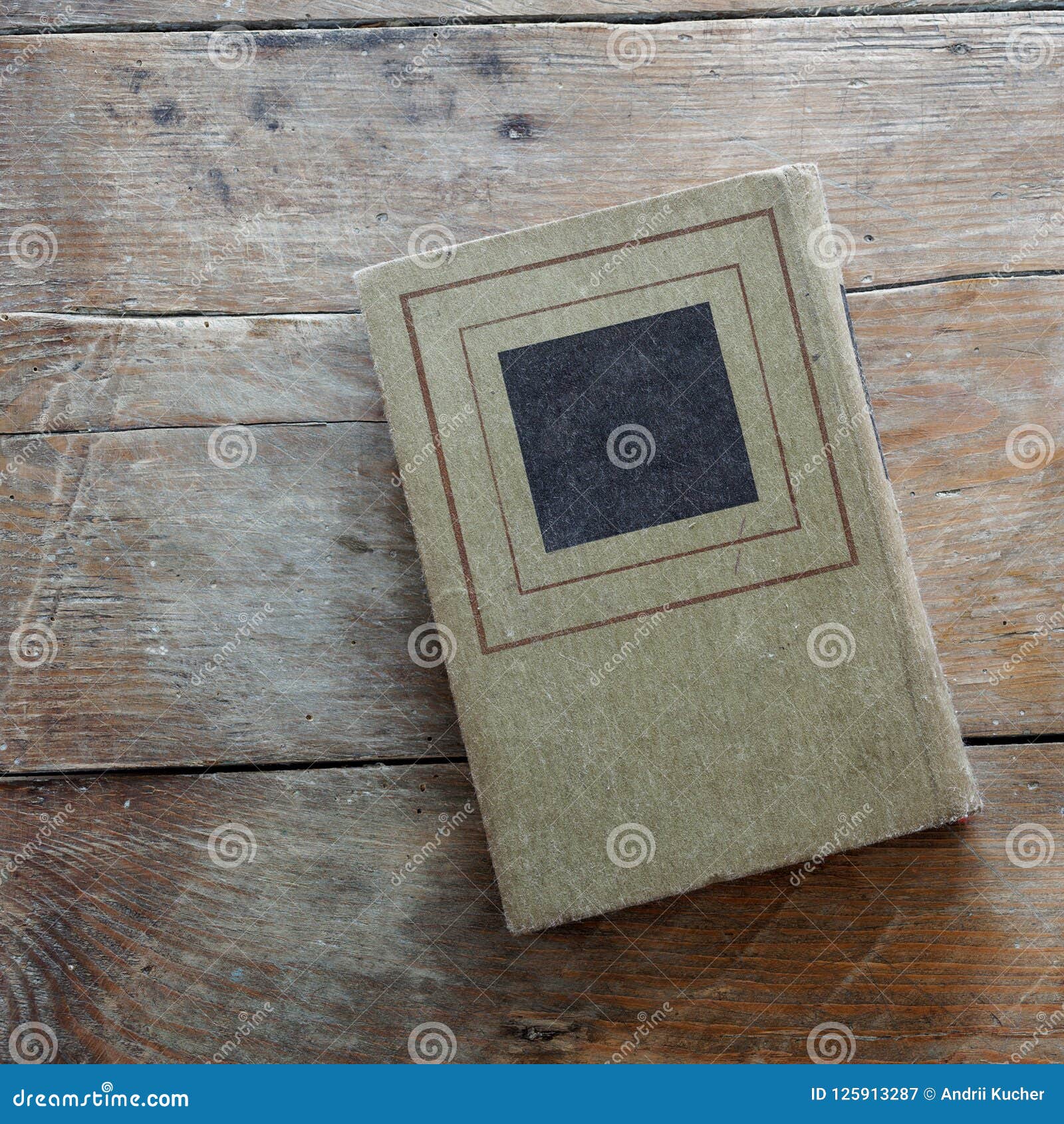 Vintage Book Wooden Table Top View Stock Image - Image of wood ...