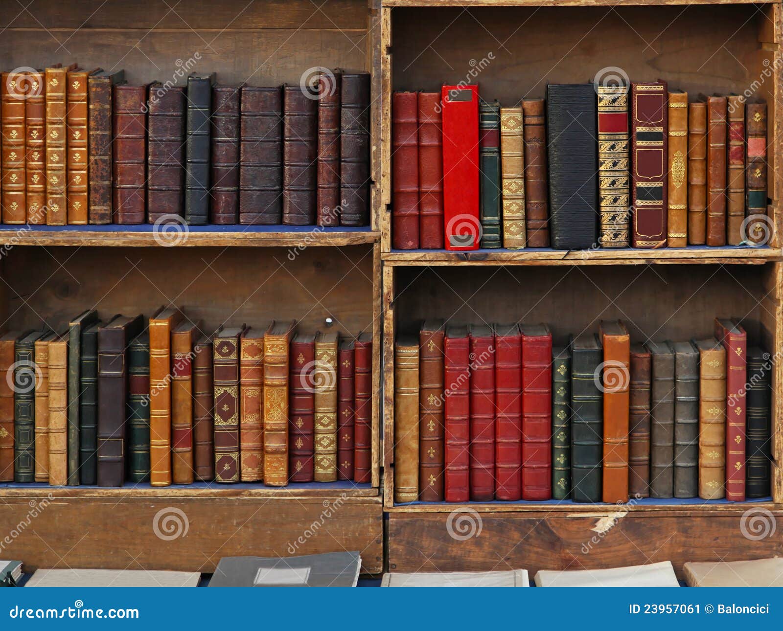 Vintage books stock image. Image of retro, vintage, publication - 23957061