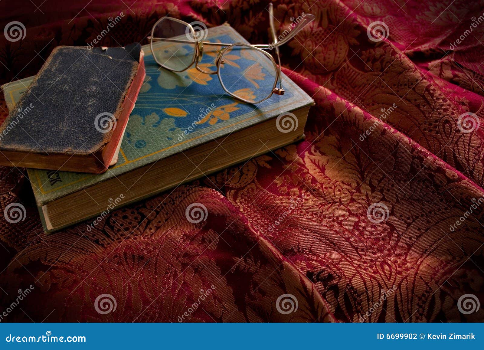 Vintage Books with Glasses stock photo. Image of glasses - 6699902