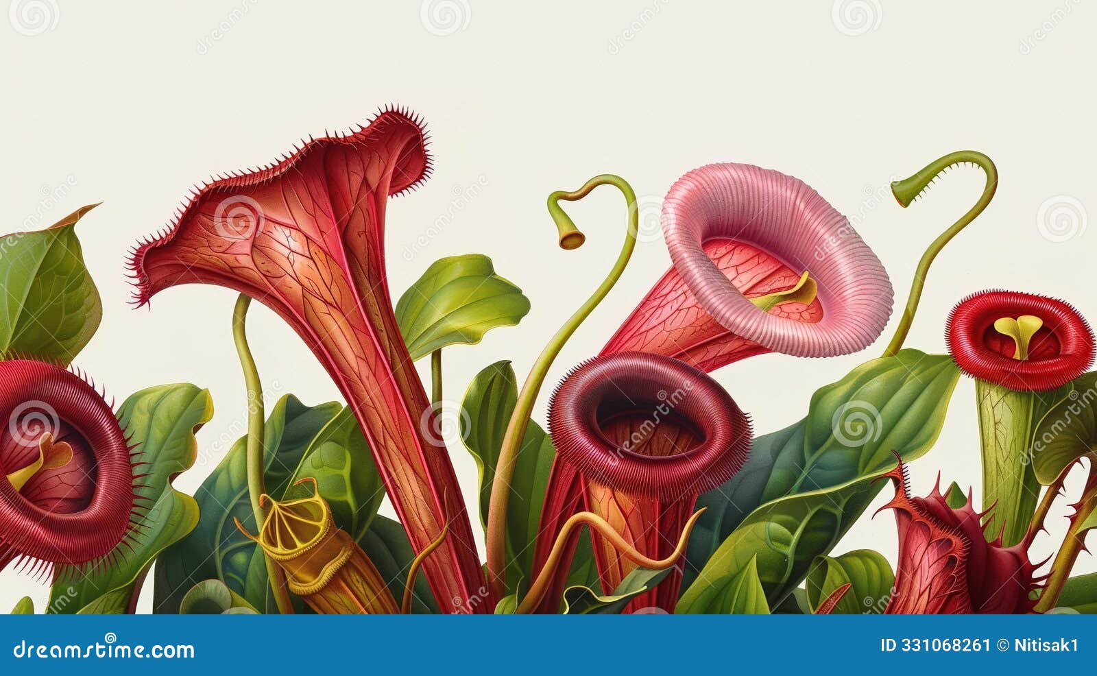 Sundew Vintage Illustration | CartoonDealer.com #163340738