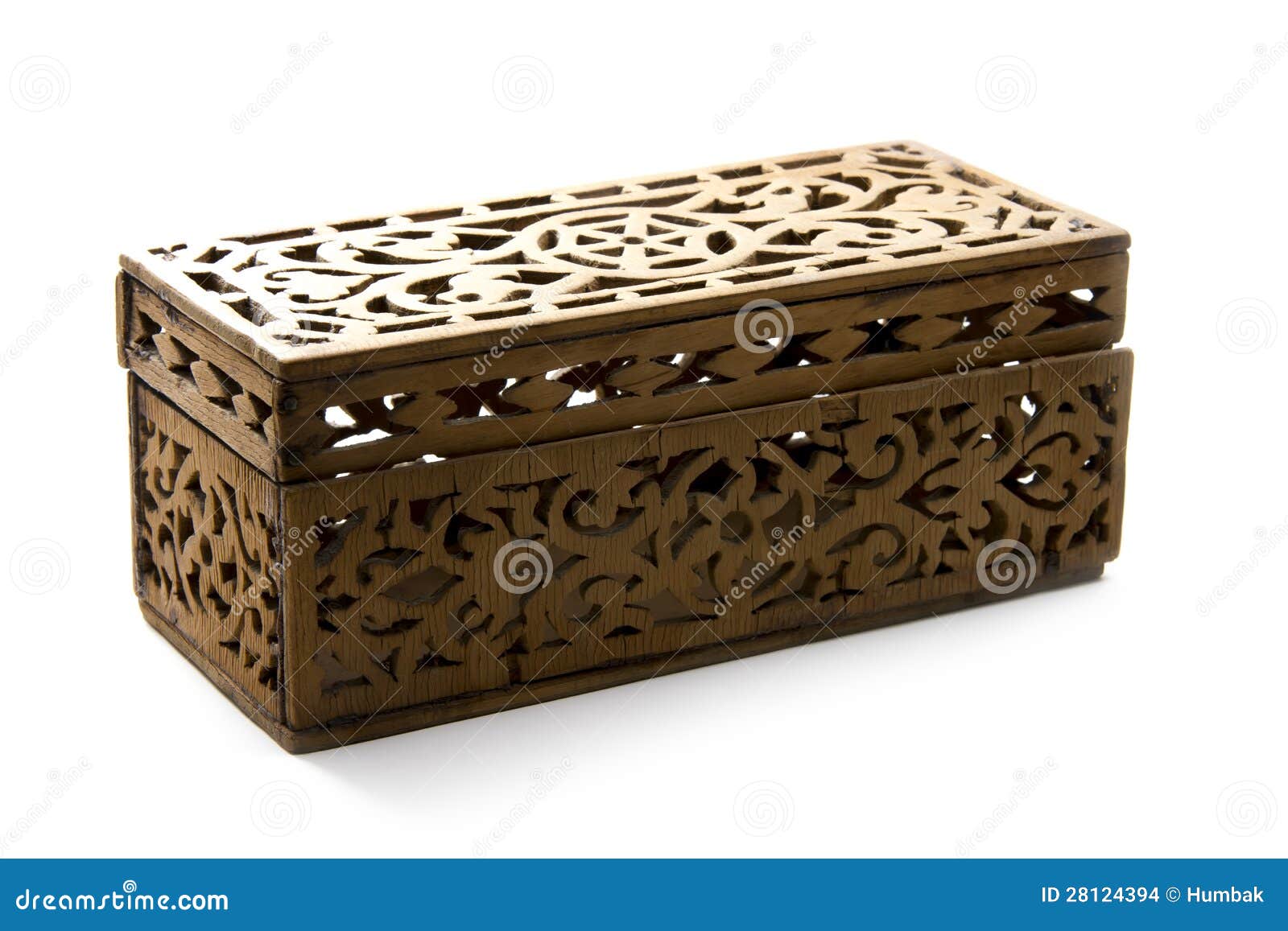 Vintage box stock photo. Image of decorative, isolated - 28124394