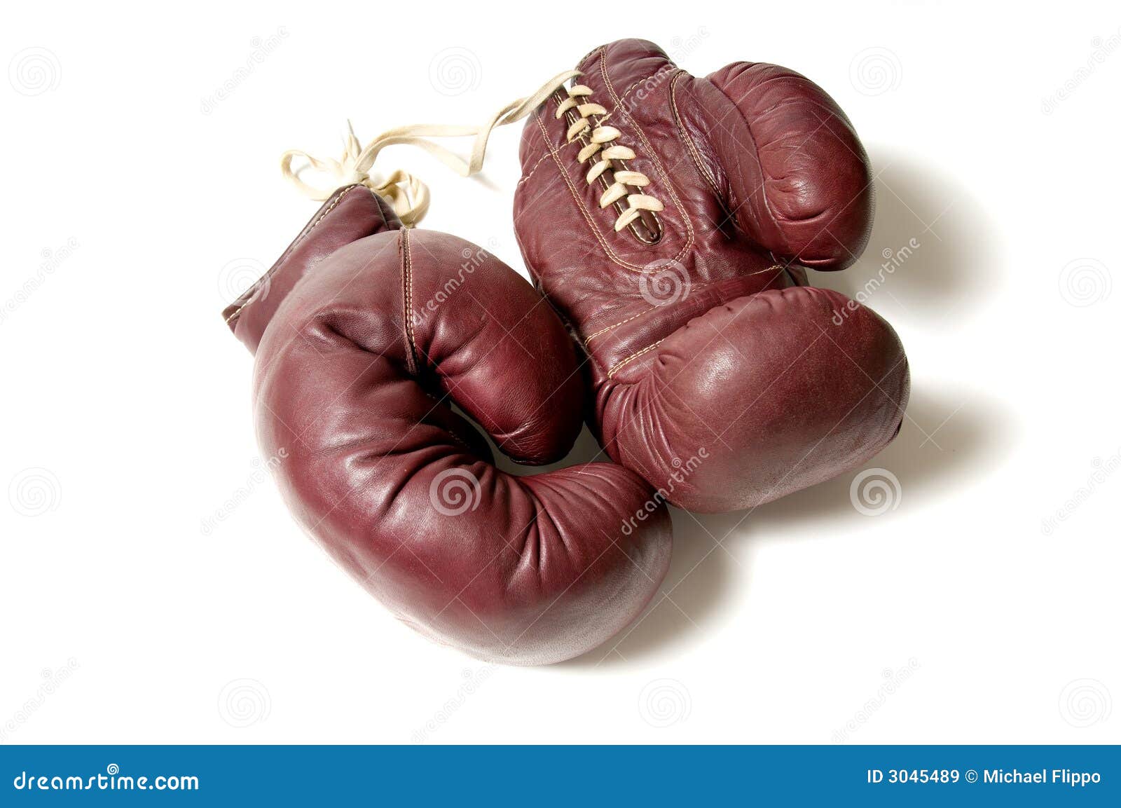 Vintage Boxing Gloves stock image. Image of boxing, retro - 3045489