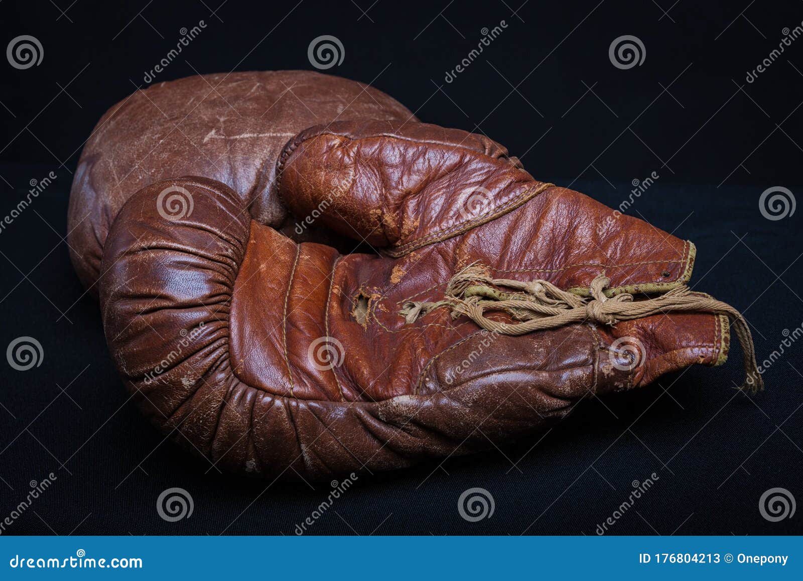 Vintage Boxing Gloves stock image. Image of equipment - 176804213