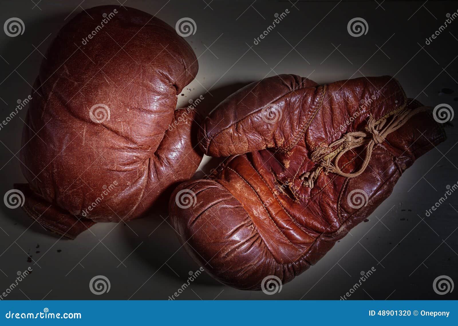 Vintage Boxing Gloves stock photo. Image of concept, fitness - 48901320
