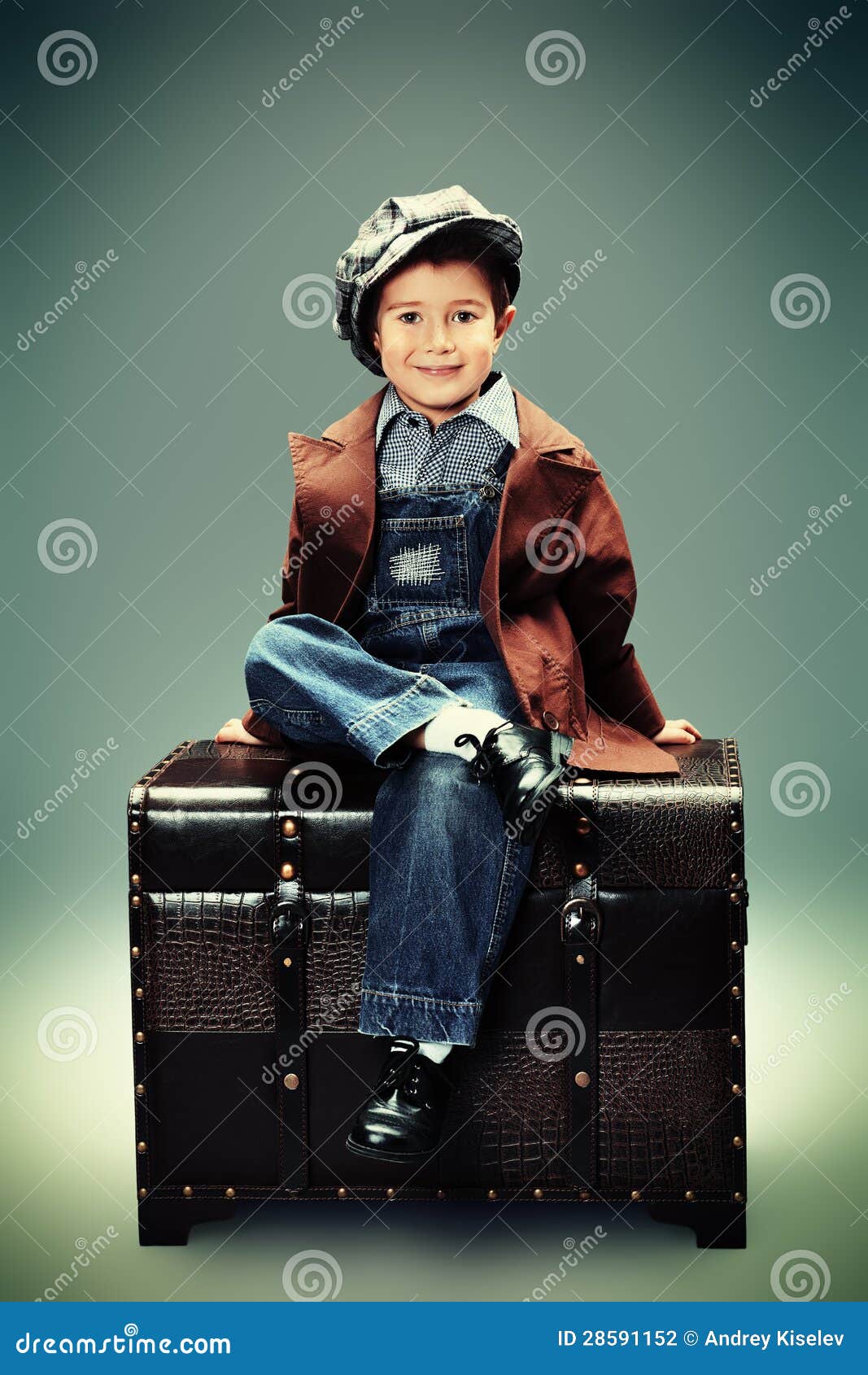 Vintage boy stock photo. Image of portrait, happy, jeans - 28591152