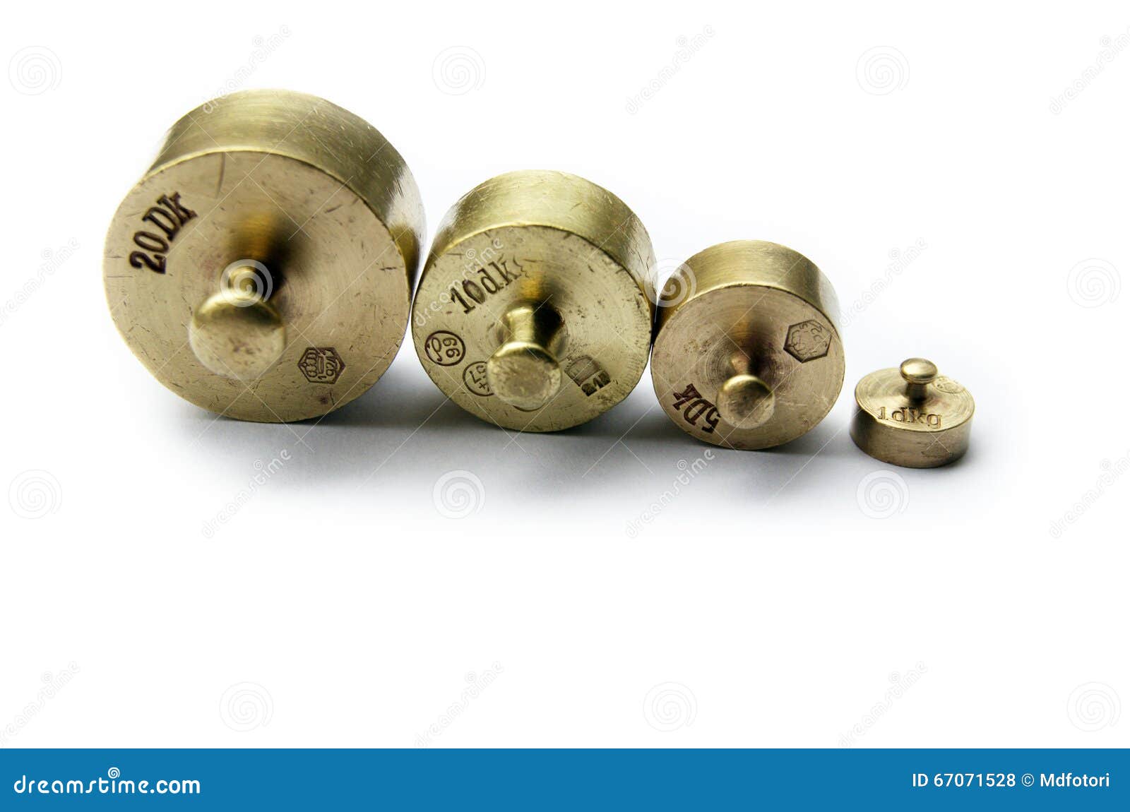 Vintage Brass Scale Weights Stock Photo - Image of icon, compare: 67071528