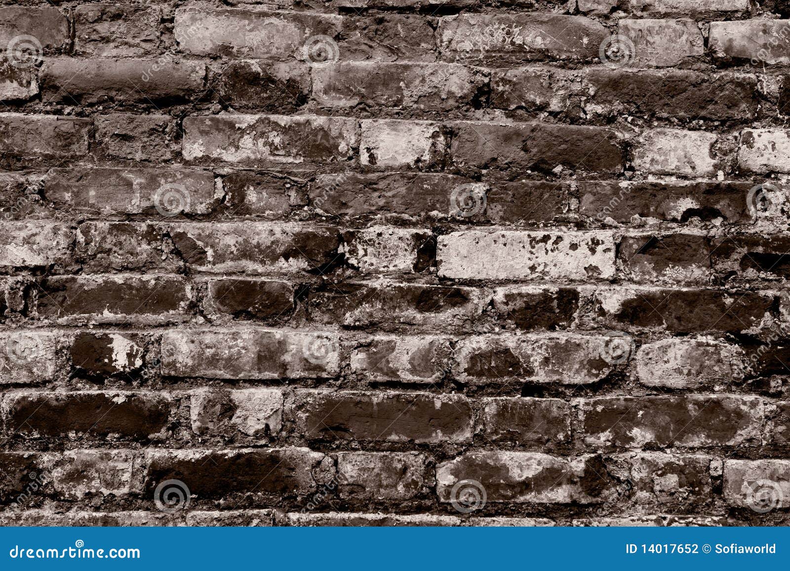 Vintage brick wall stock photo. Image of backdrop, ancient - 14017652