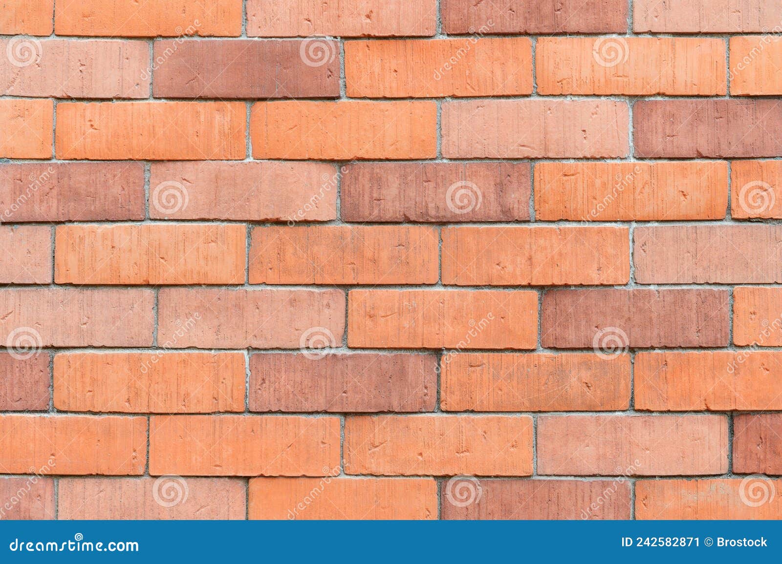 Vintage Brick Wall Texture Background Stock Image - Image of ...