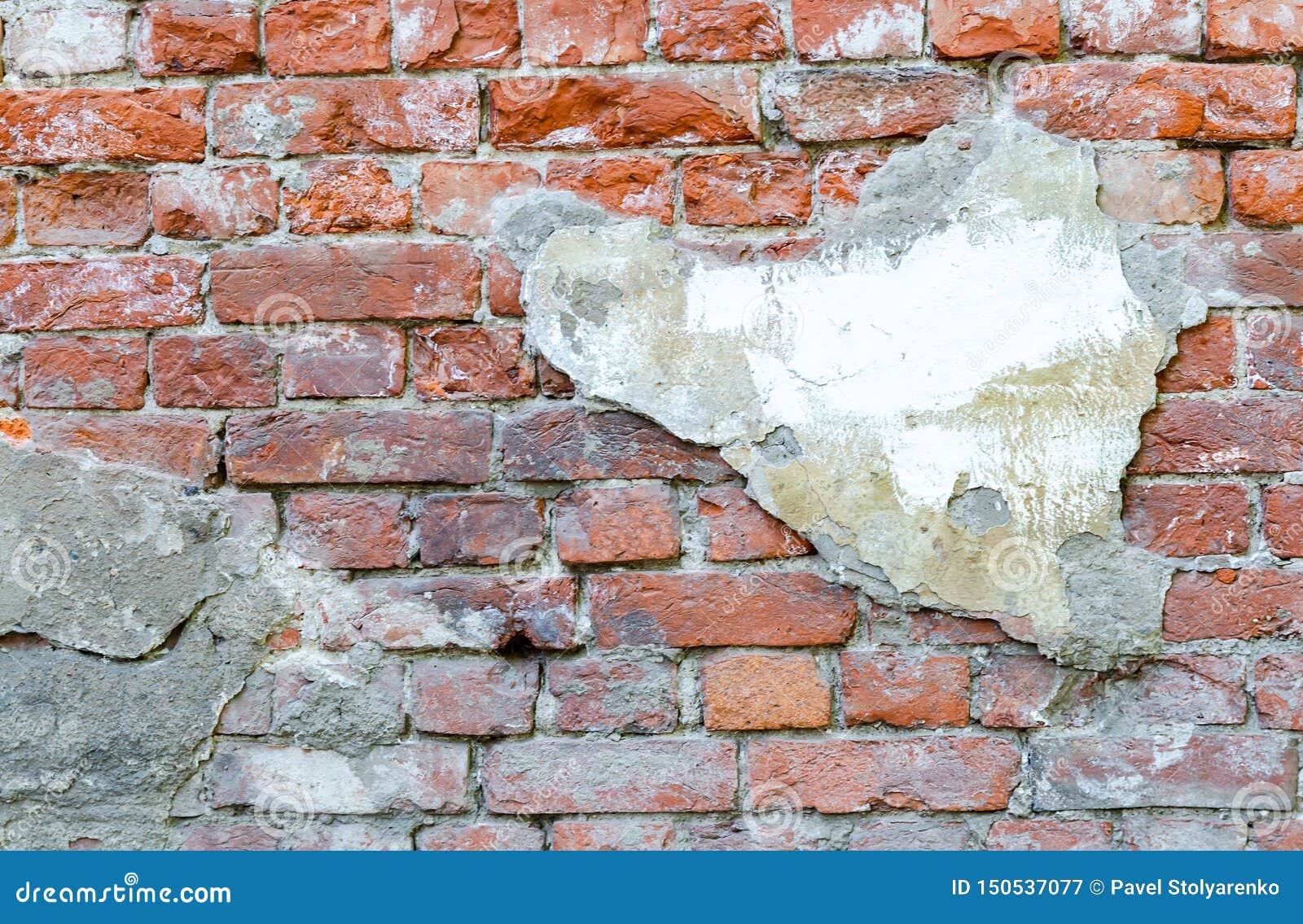 Vintage brick wall texture stock image. Image of peeling - 150537077