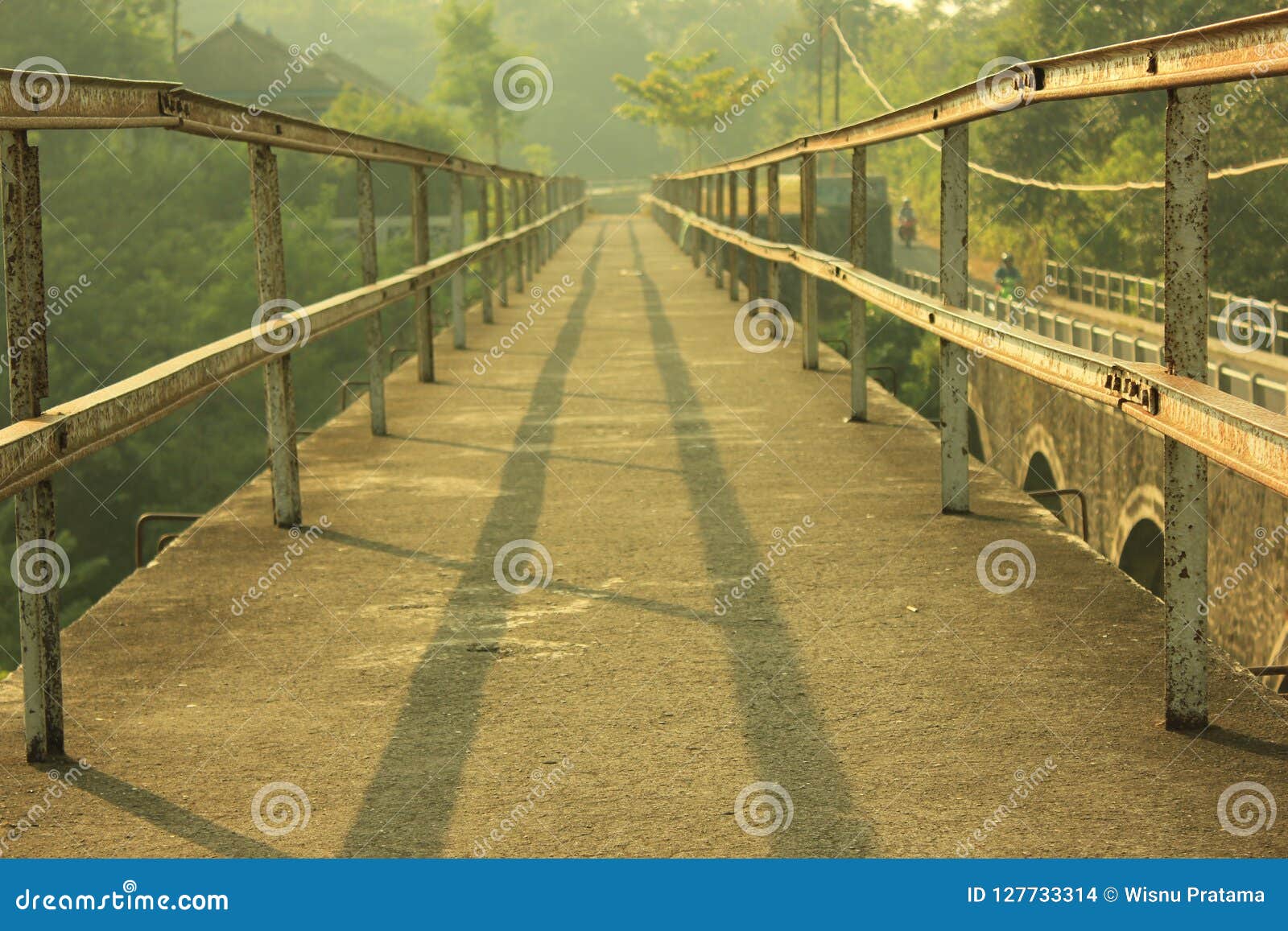 Vintage bridge stock photo. Image of vintage, street - 127733314