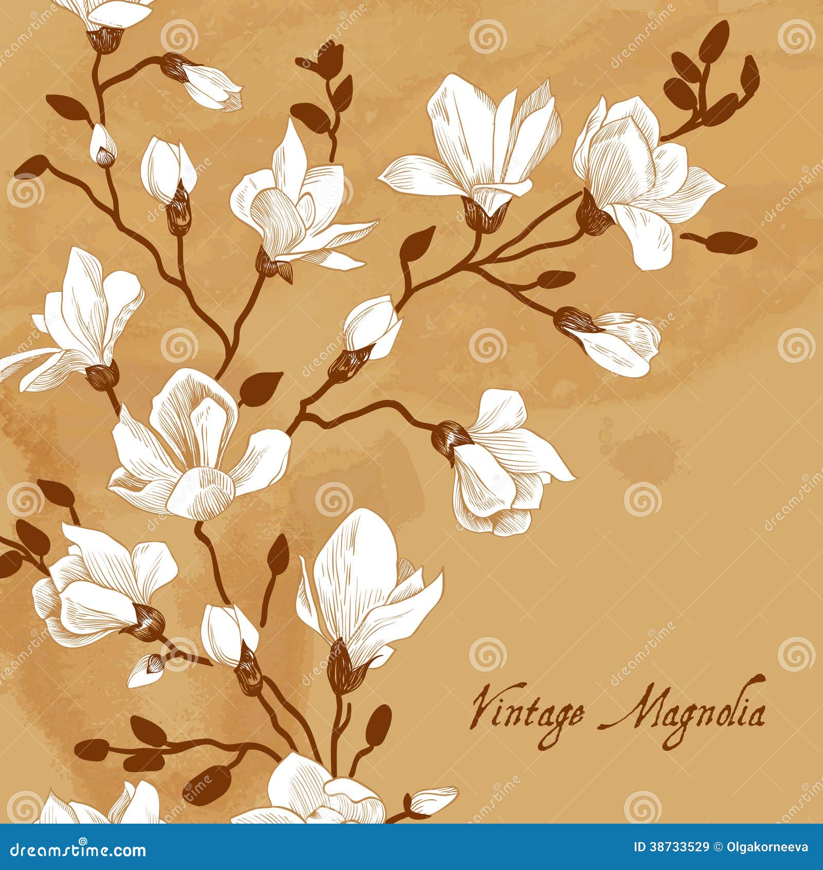 Vintage brown card stock vector. Illustration of anniversary - 38733529