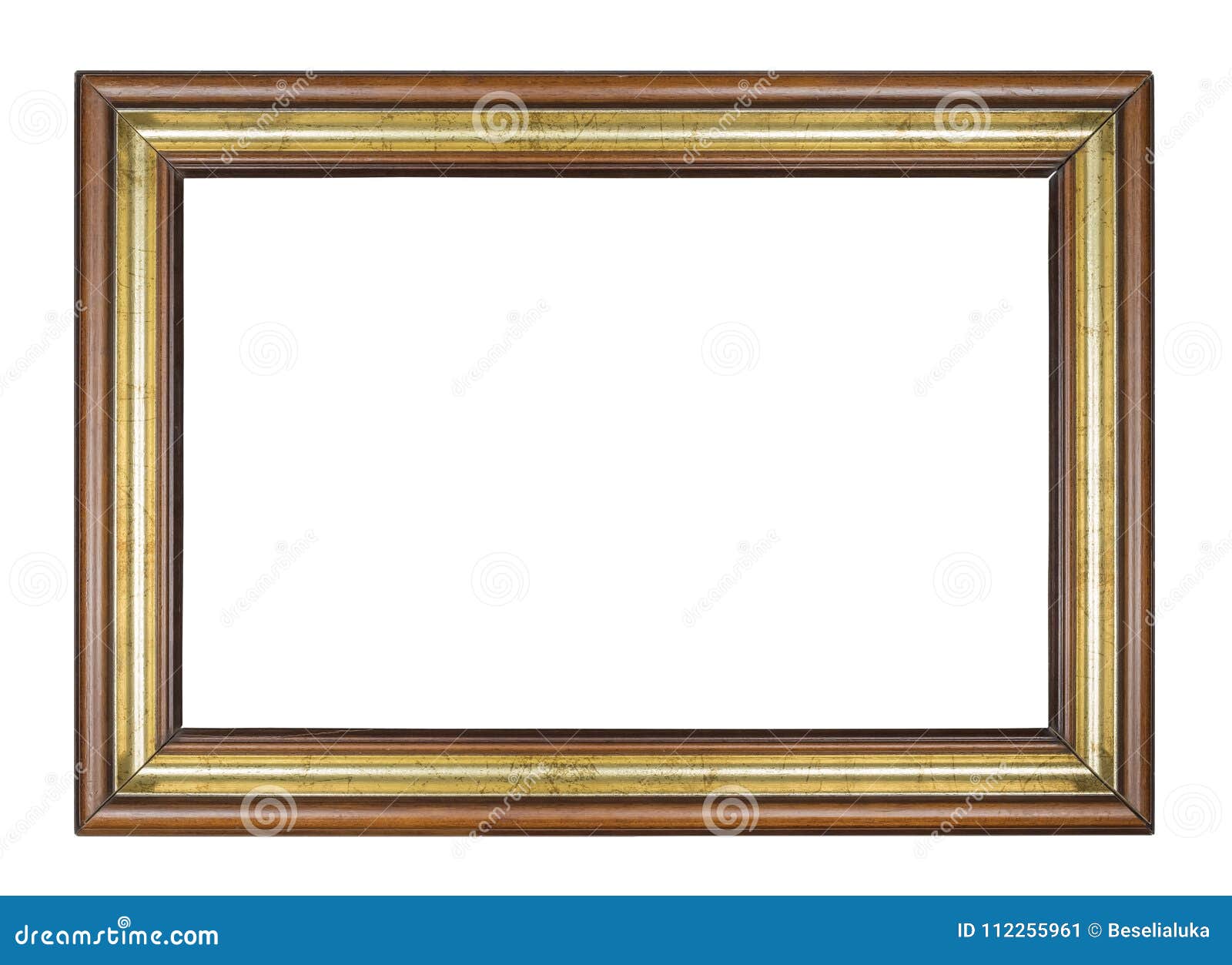 Vintage Brown and Rectangle Frame Stock Image - Image of handcraft ...