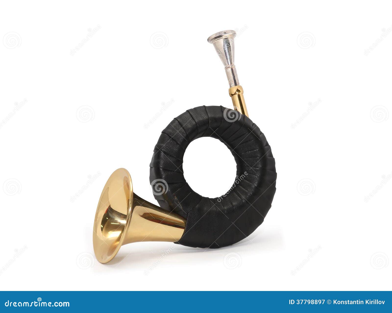 Vintage Bugle stock image. Image of sound, bronze, alarm - 37798897