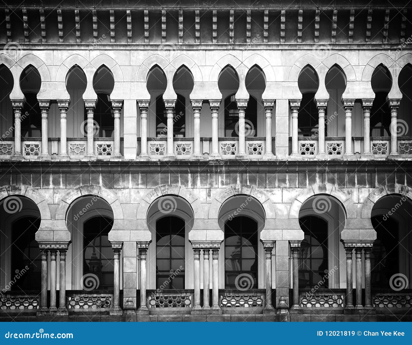 Vintage building stock image. Image of ancient, asia - 12021819