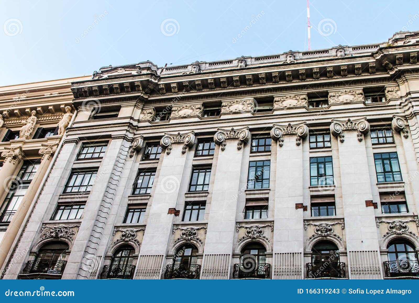 Vintage Building City Architecture Architectural Style Stock Image ...