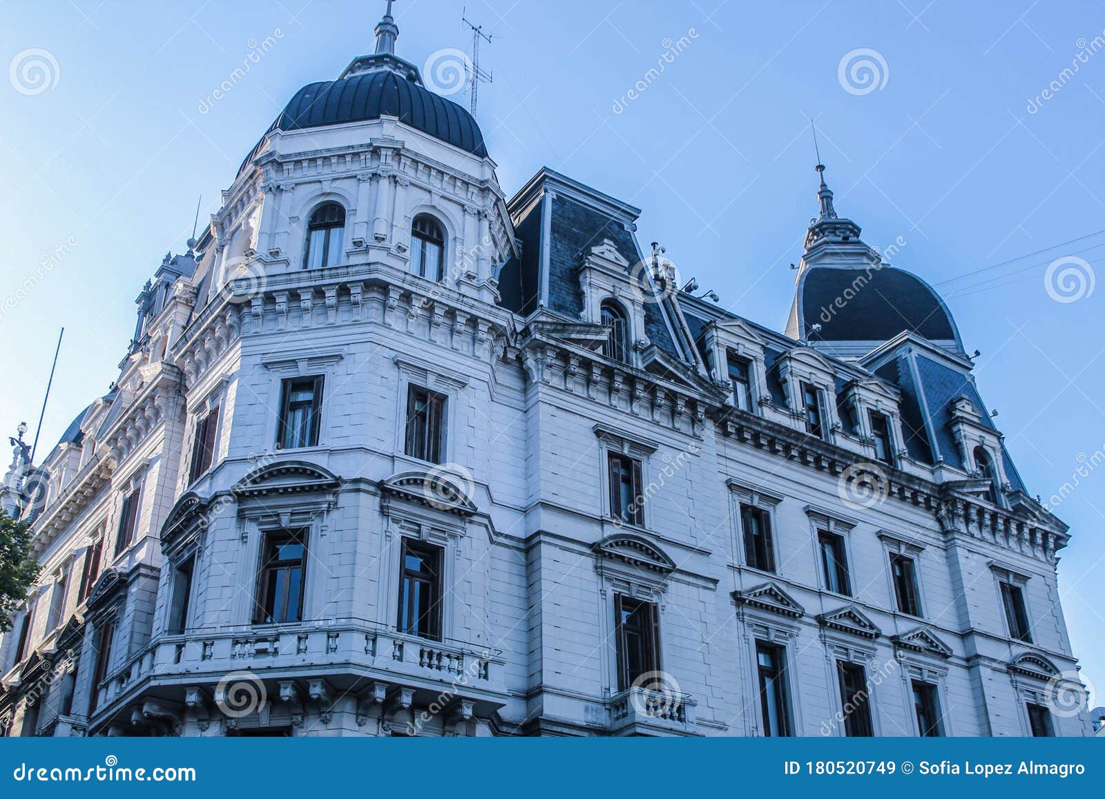 Vintage Building Architecture Windows Facade Exterior Stock Image ...