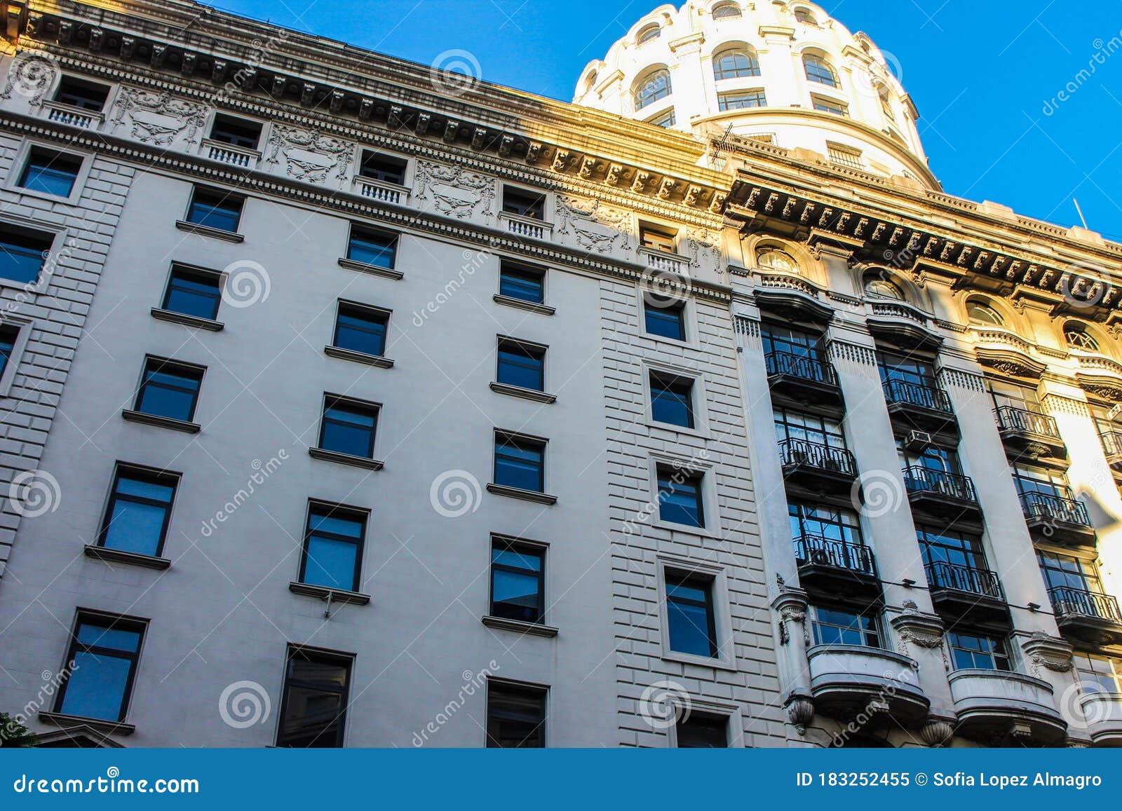 Vintage Building Architecture Icon Closeup Retro Style Stock Image ...