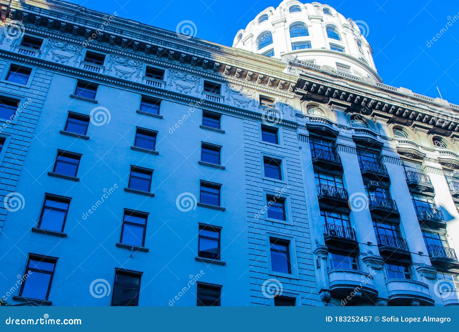 Vintage Building Architecture Icon Closeup Retro Style Stock Image ...