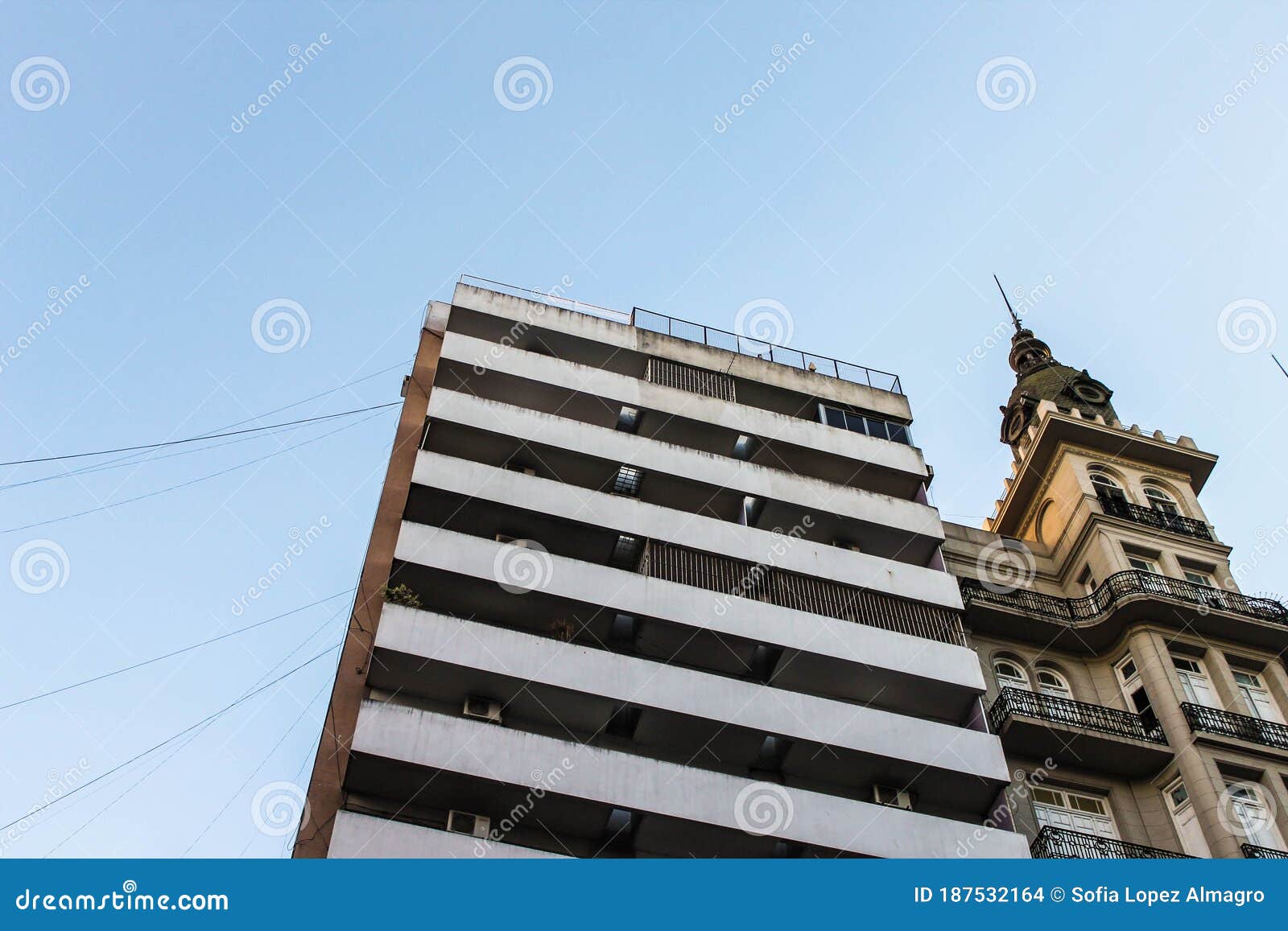 Vintage Building Architecture Studio Exterior Sign Stock Photo - Image ...