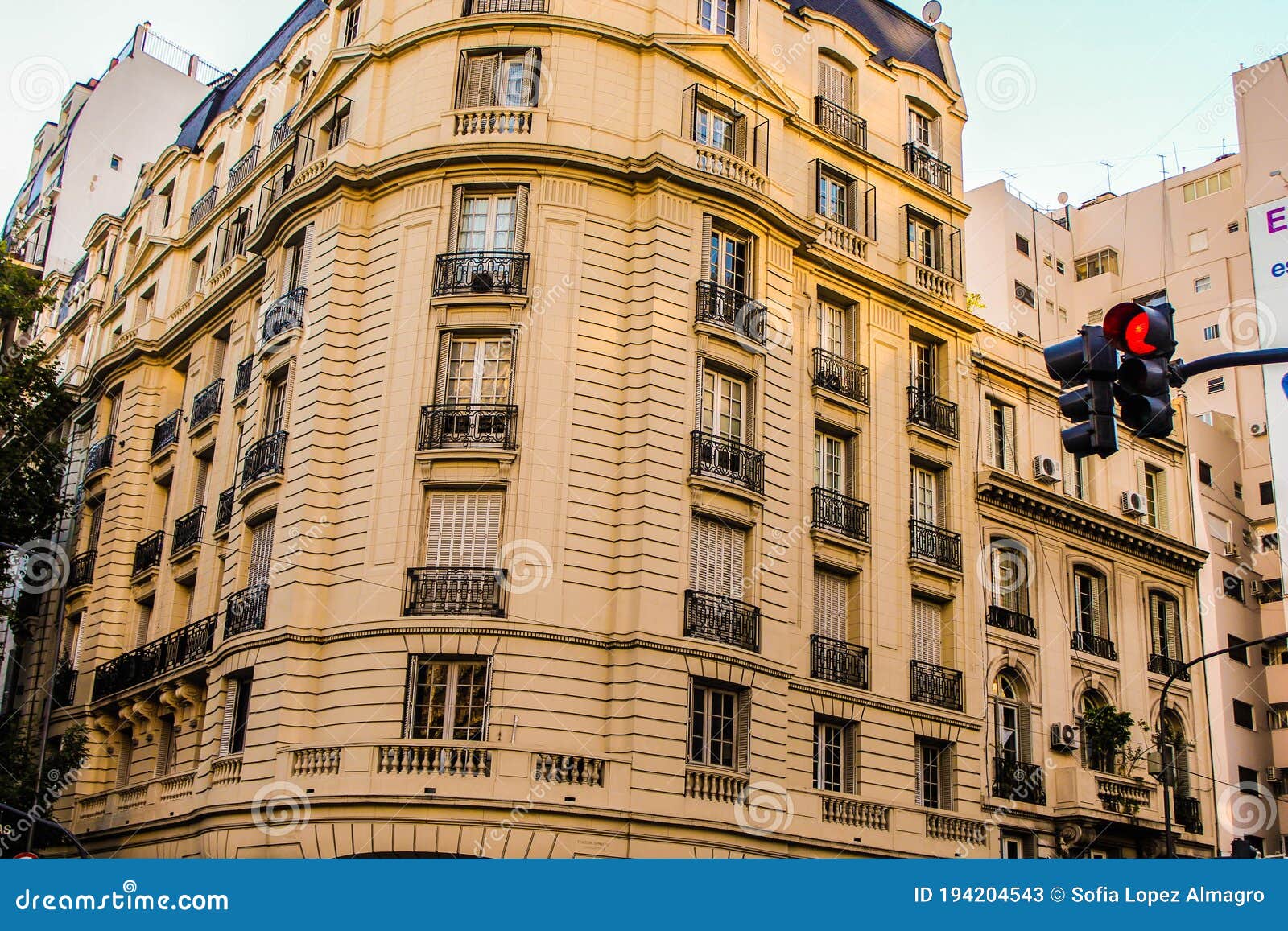 Vintage Building Facade Architecture Classical Stock Image - Image of ...