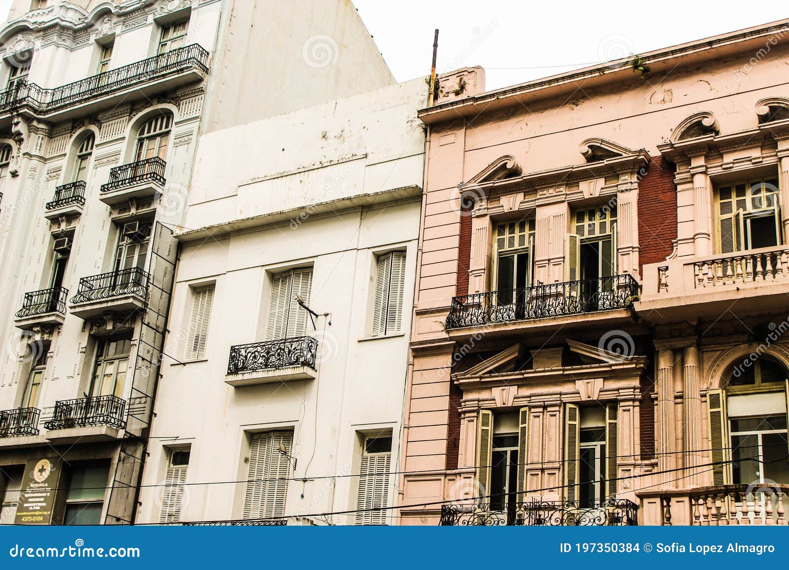 Vintage Building Facade Architecture Urban Street Stock Photo - Image ...