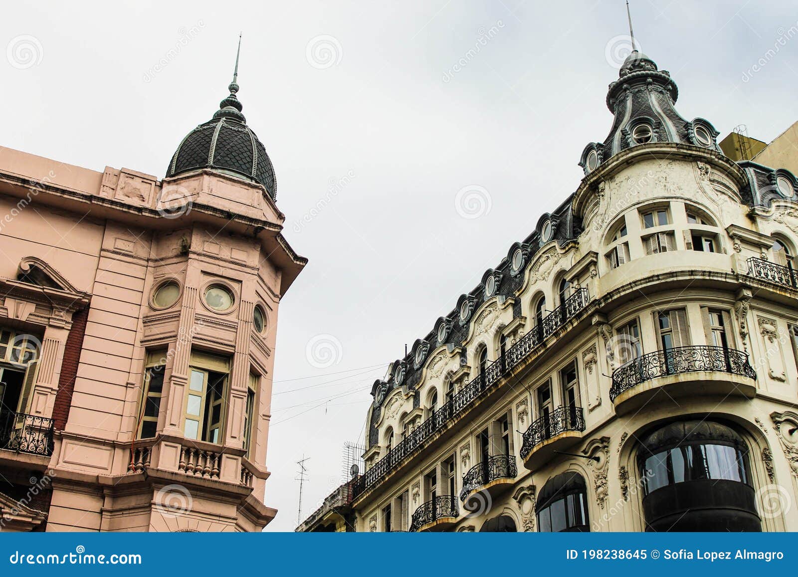 Vintage Building Facade Classical Hotel Historical Stock Image - Image ...