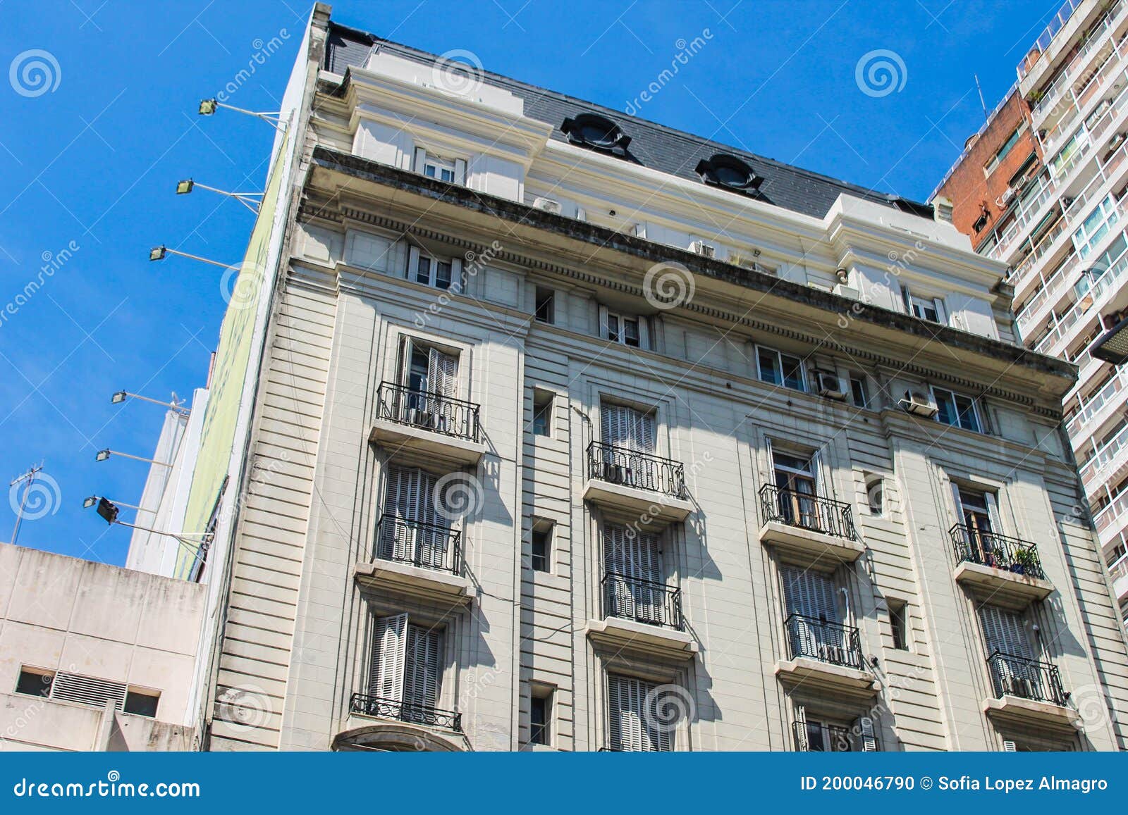 Vintage Building Facade Architecture City Urban Stock Photo - Image of ...