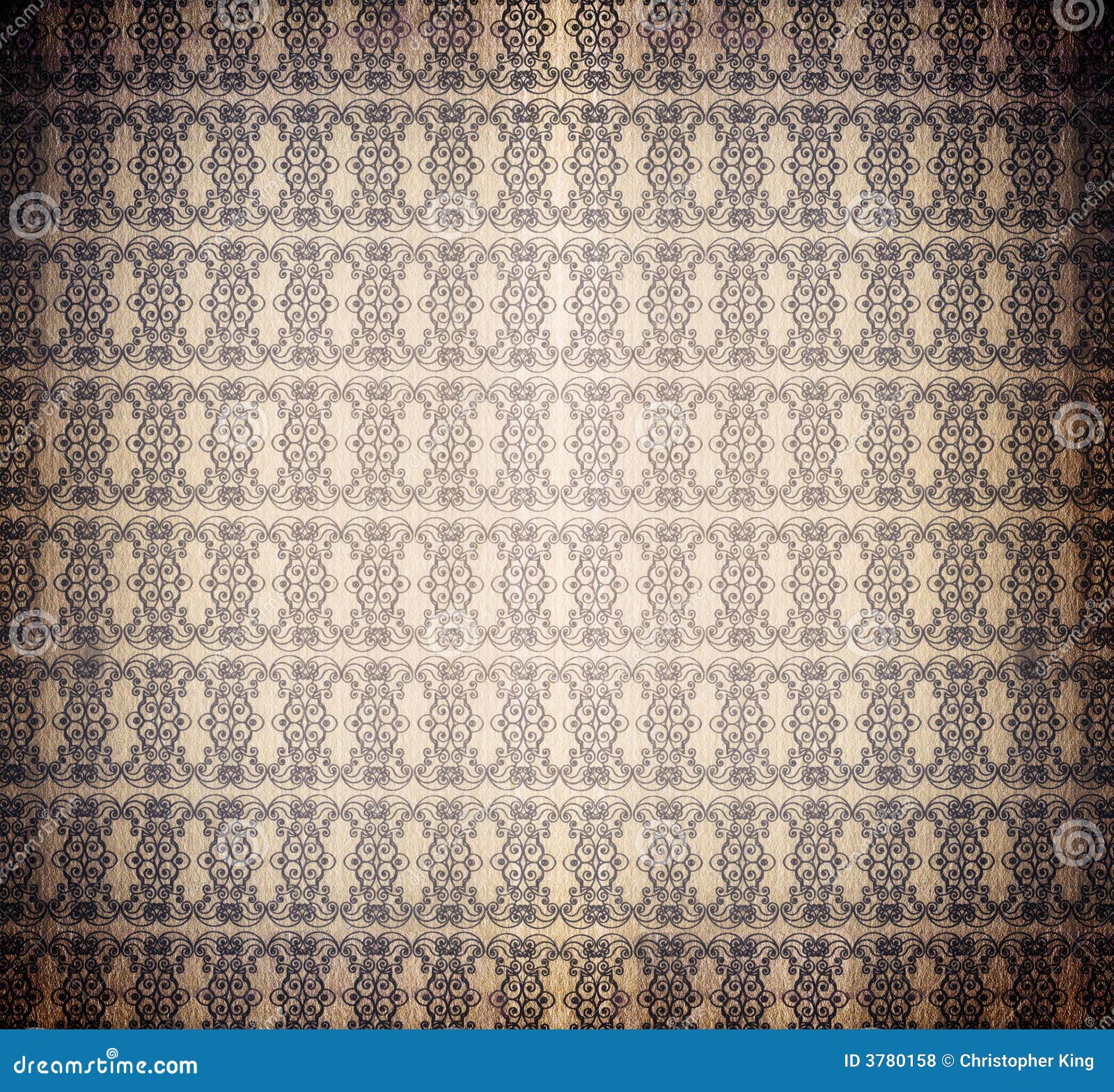 Vintage Burnt World Map In A Frame On A Black Wall. Interior Element ...