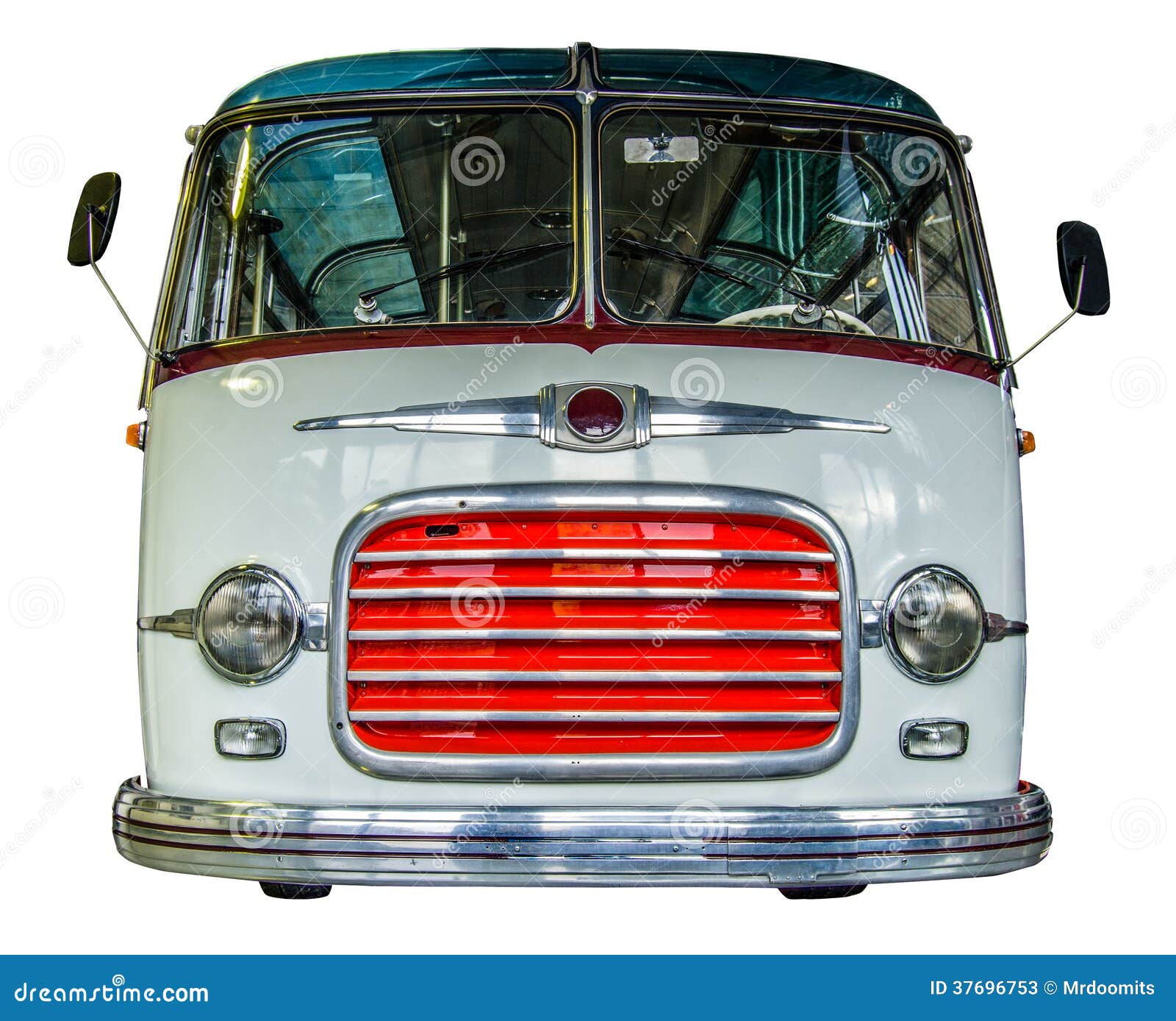 Vintage Bus stock image. Image of path, public, passengers - 37696753