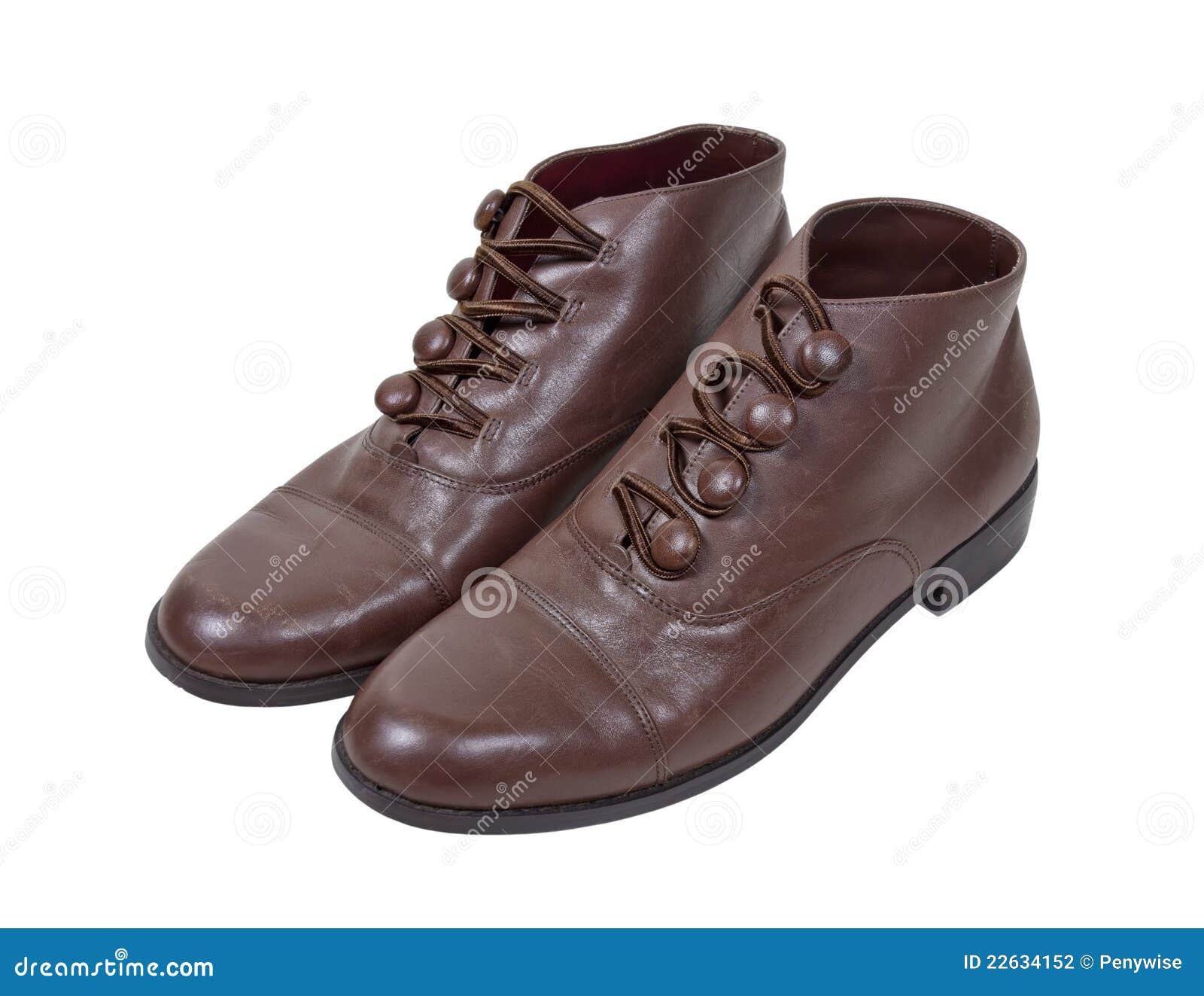 Vintage Button Shoes stock photo. Image of leather, expensive - 22634152