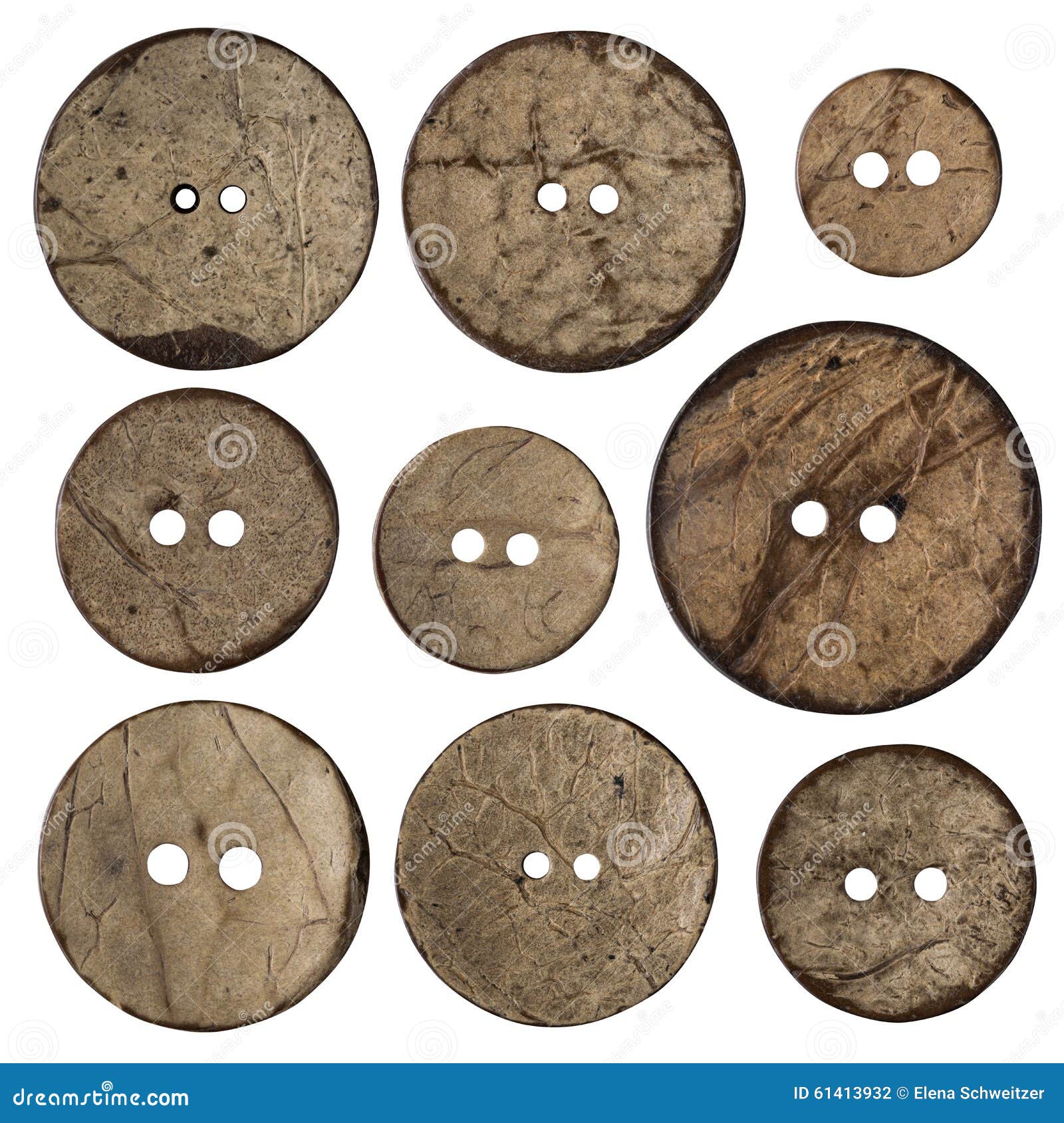 Vintage buttons stock photo. Image of textile, round - 61413932