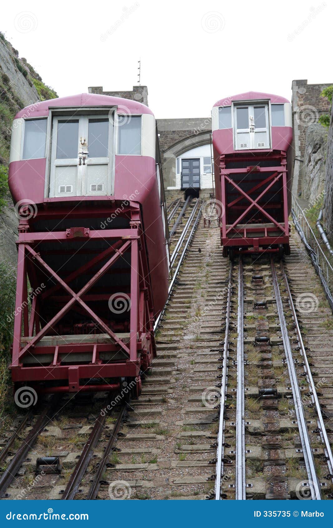 Vintage cablecar stock image. Image of tram, lift, victorian - 335735