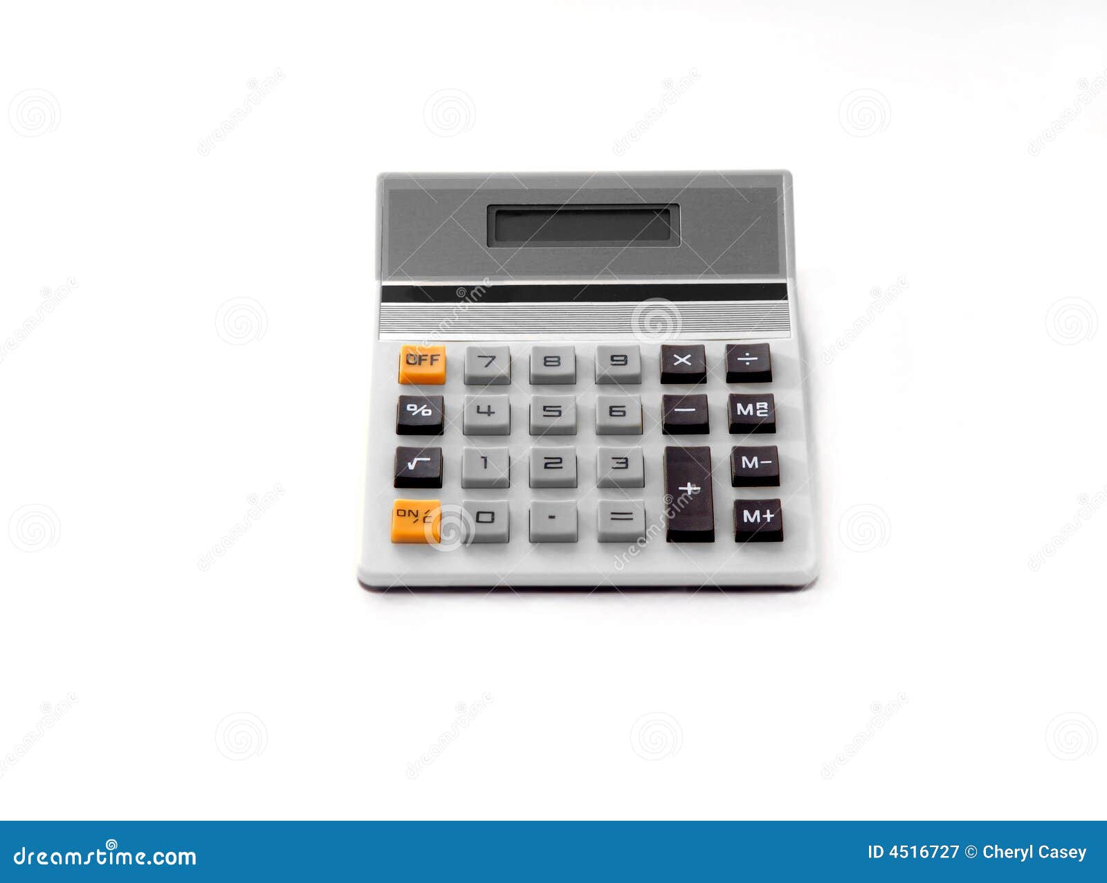 Vintage Calculator stock image. Image of finance, math - 4516727