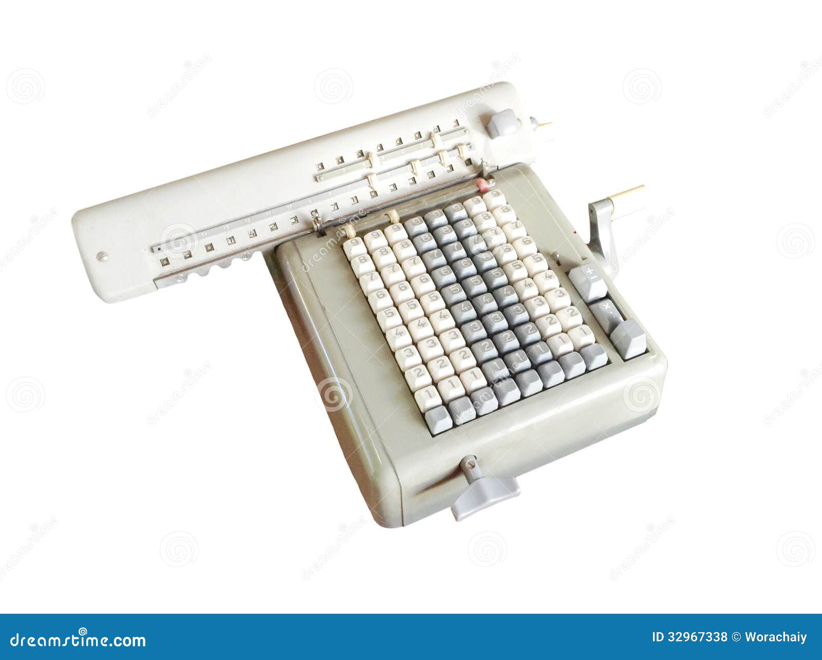 Vintage calculator stock photo. Image of rare, grunge - 32967338