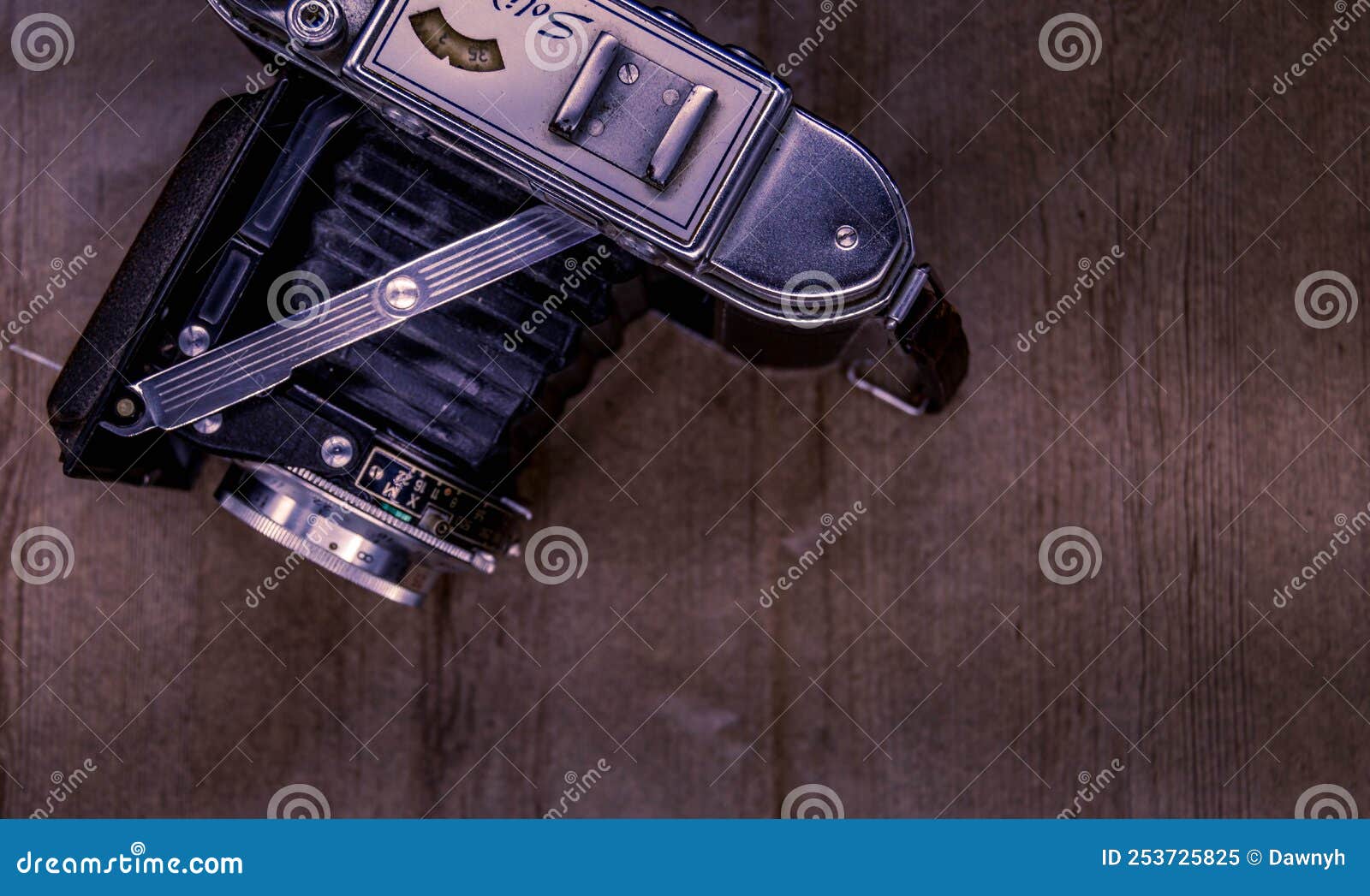 Vintage Camera Background with Room for Text Stock Image - Image of ...