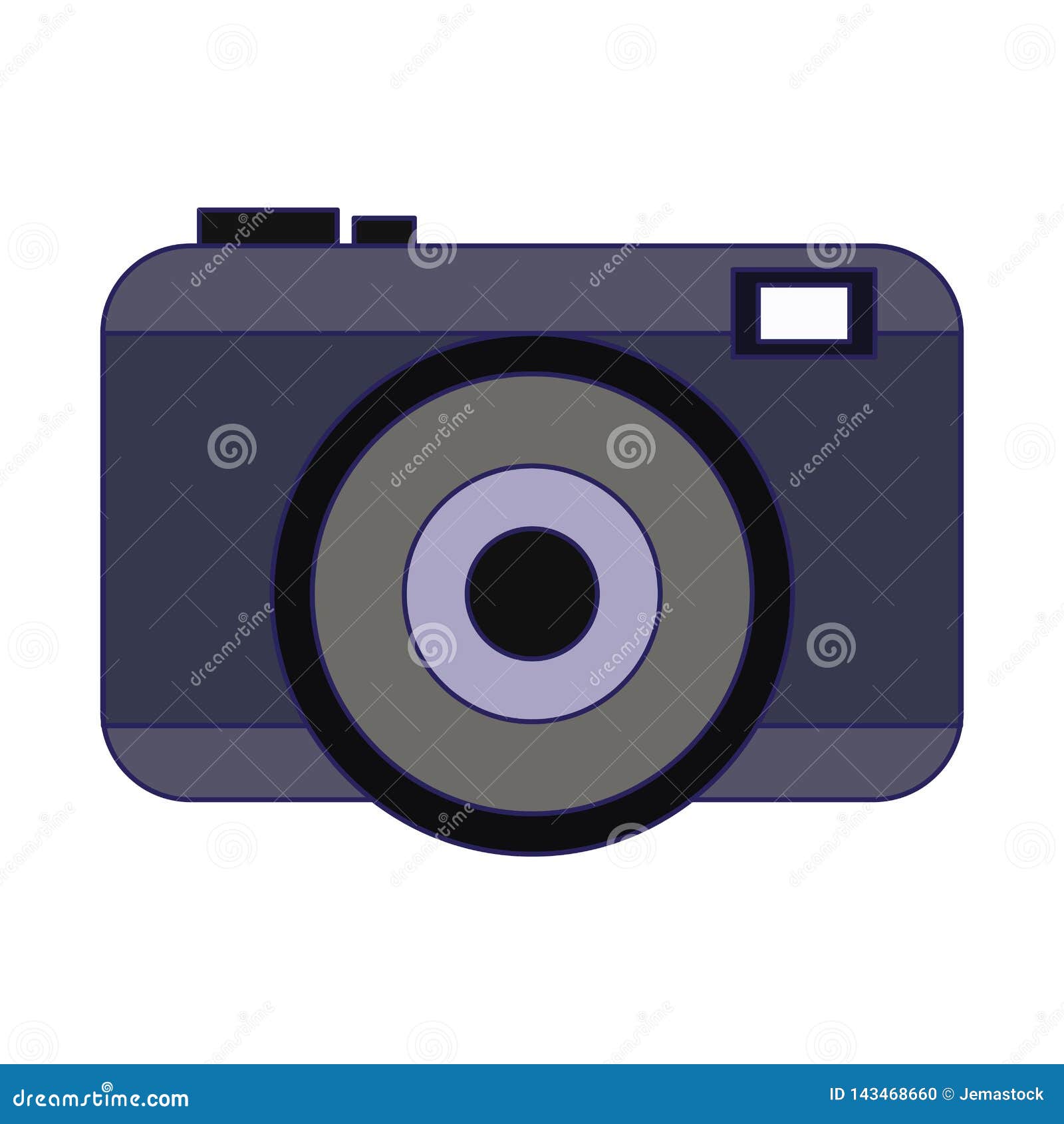 Vintage camera cartoon stock vector. Illustration of broadcasting ...