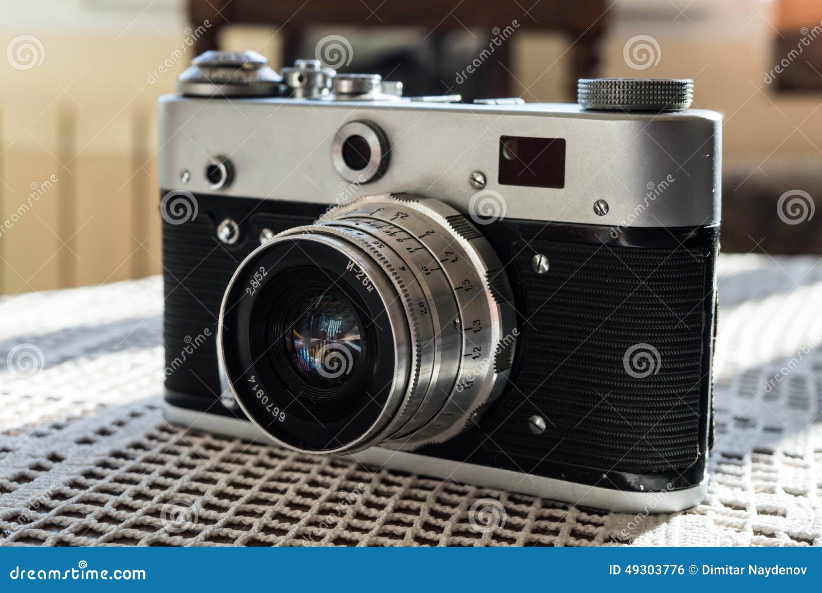 Vintage camera stock photo. Image of dial, film, camera - 49303776