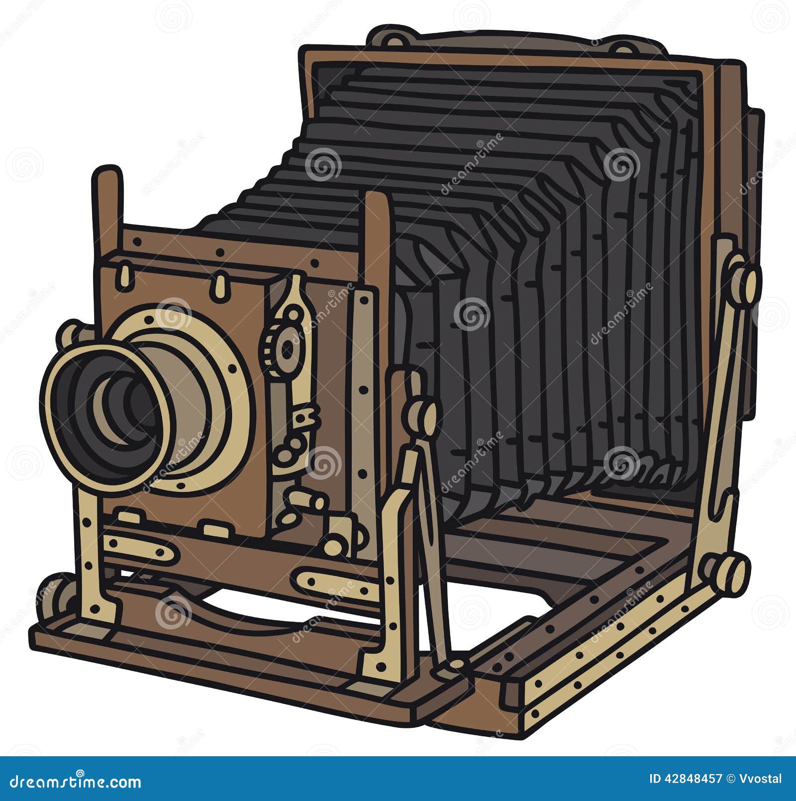 Cartoon Man With Bellows Royalty-Free Stock Photography | CartoonDealer ...