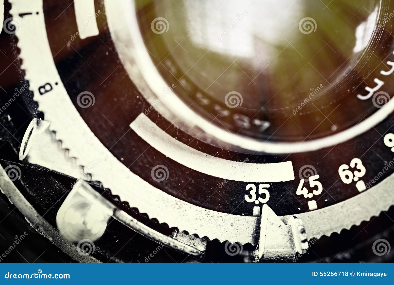Vintage camera lens stock photo. Image of antique, analog - 55266718