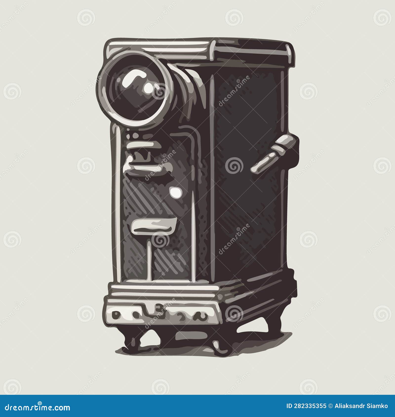 Vintage Camera - Retro Photography Illustration Stock Vector ...