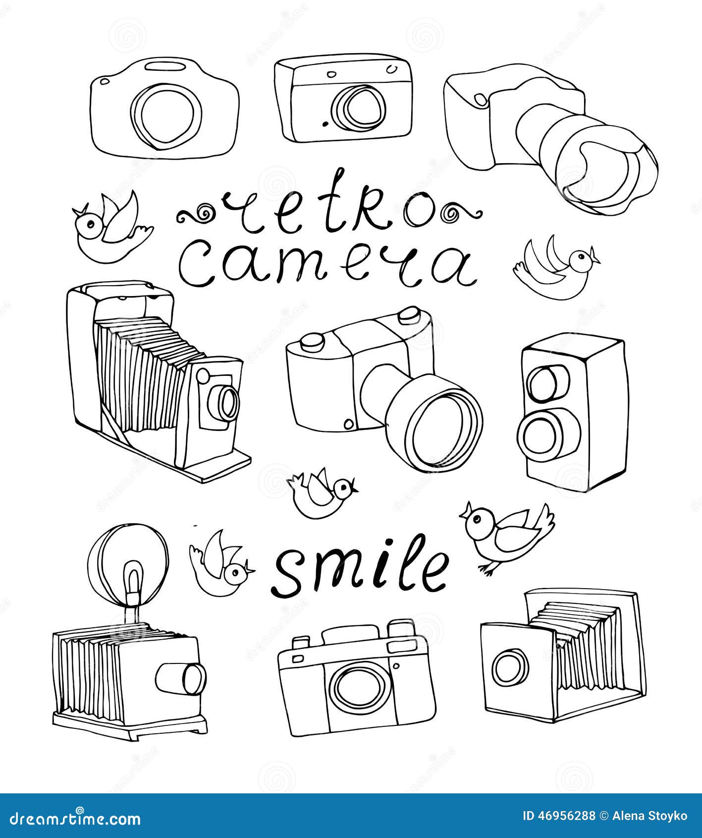 Vintage Camera Cartoon | CartoonDealer.com #142722673