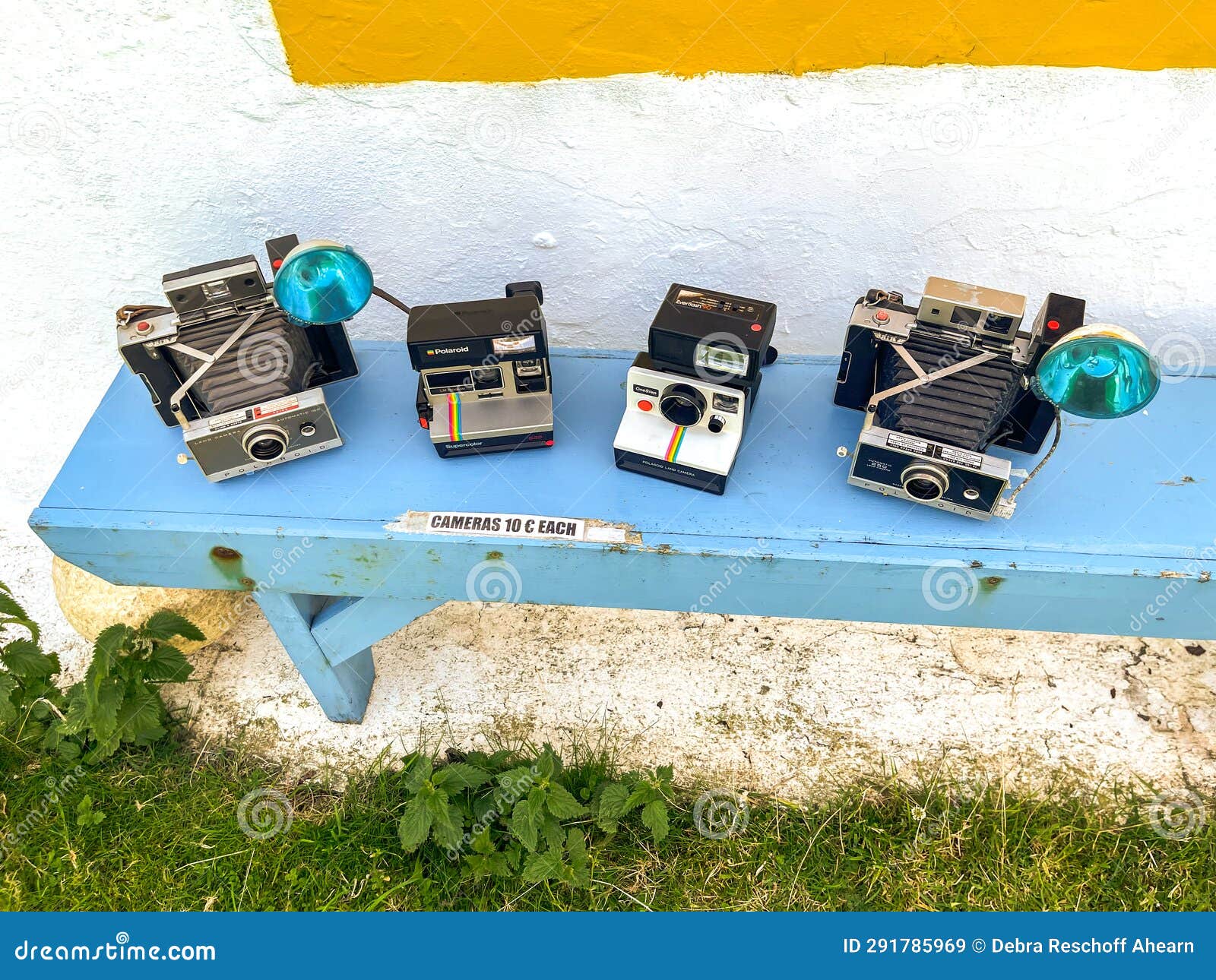 Vintage Cameras N Assorted Photographs | CartoonDealer.com #211679759