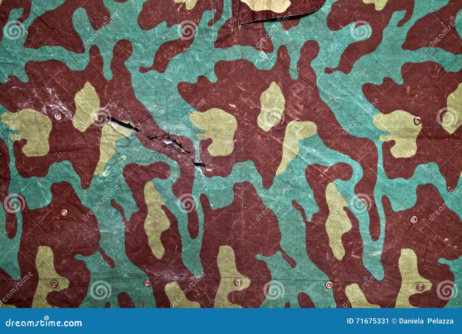 Vintage camouflage fabric stock image. Image of canvas - 71675331