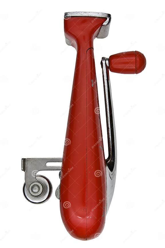 Vintage can opener stock image. Image of open, steel, mechanical - 7497995